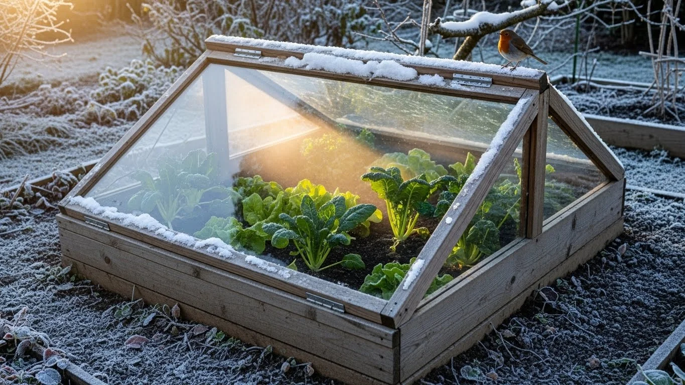 How to Use Cold Frames in Winter for a Longer Growing Season