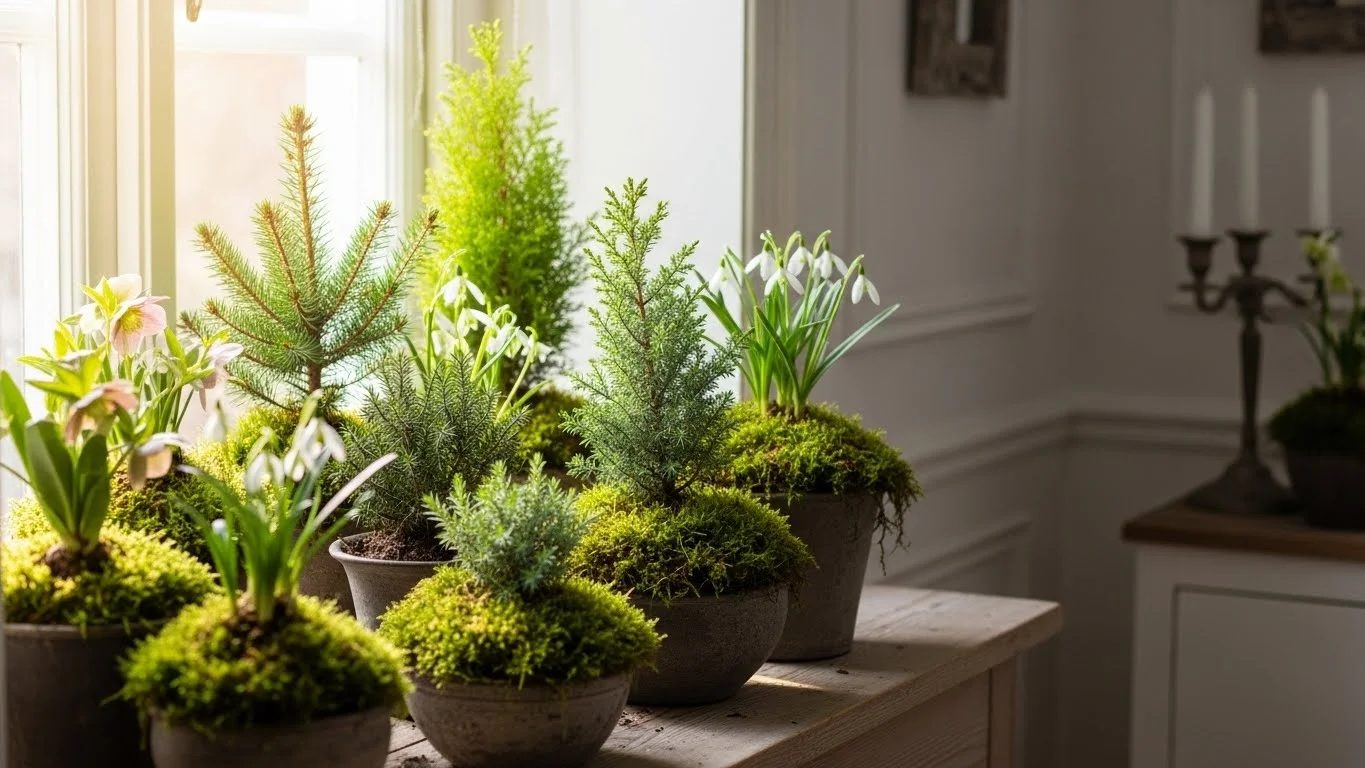 How to Build a Mini Winter Garden That Brightens Cold Days